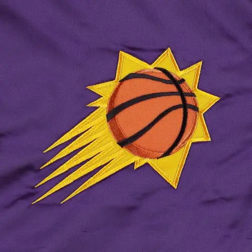 STARTER Phoenix Suns Pick & Roll Satin Full-snap Varsity Jacket