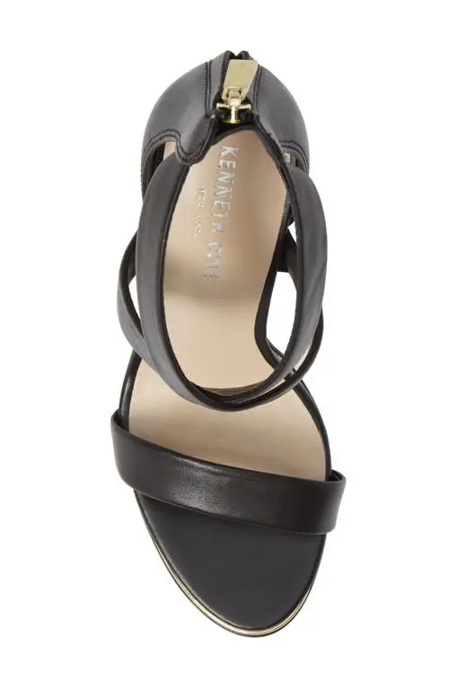 KENNETH COLE Brooke Stiletto Sandals - Black