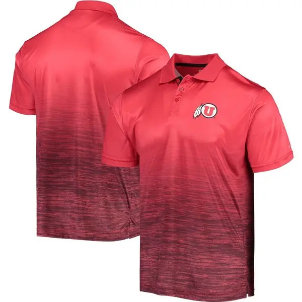 COLOSSEUM Utah Utes Marshall Polo - Red