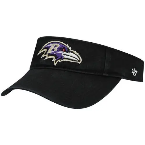 '47 Baltimore Ravens Clean Up Visor By - Black