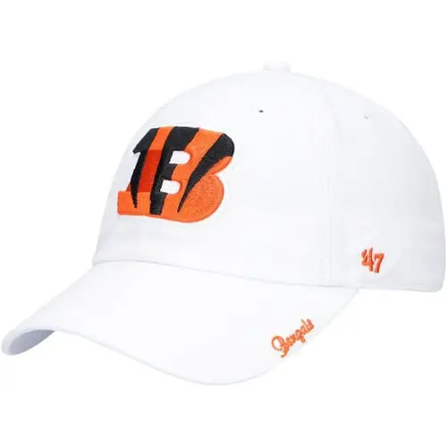 '47 Cincinnati Bengals Miata Clean Up Adjustable Cap - White
