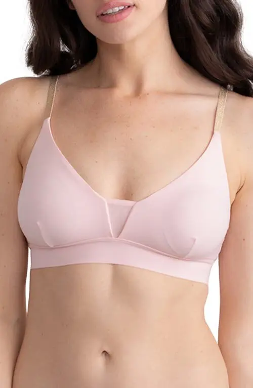 Uwila Warrior Soft Bra With Mesh - Rose Quartz