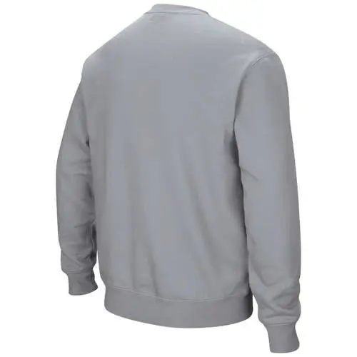 COLOSSEUM Ohio State Buckeyes Team Arch & Logo Tackle Twill Pullover Sweatshirt