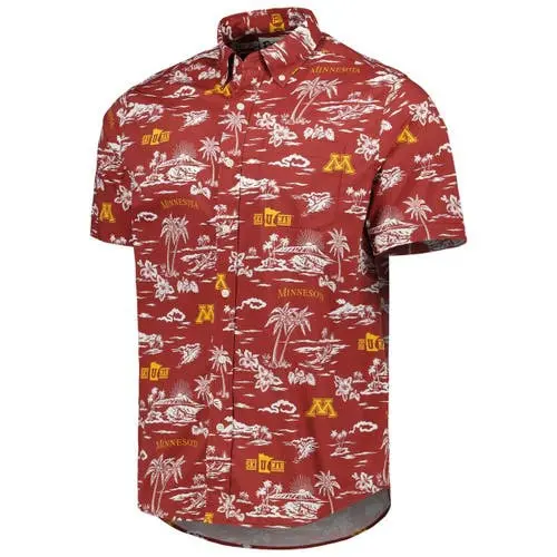 Reyn Spooner Minnesota Golden Gophers Performance Button-down Shirt