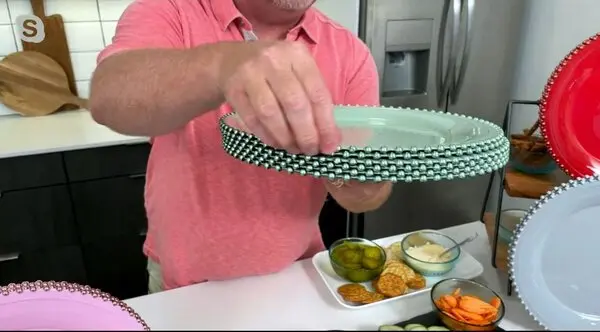 DESIGNING DINING Set Of 13" Beaded Edge Chargers .com