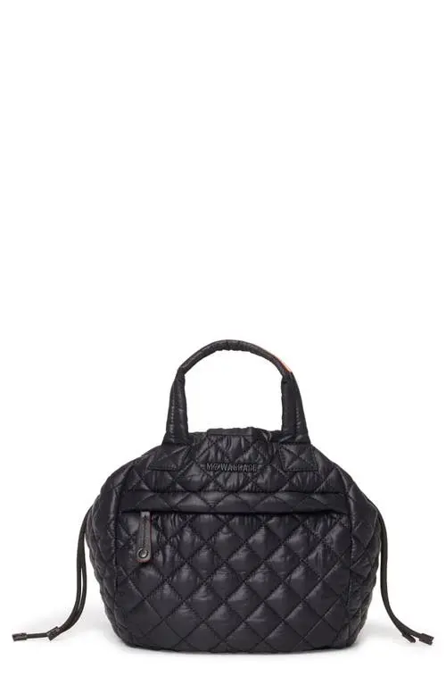 Mz Wallace Small Metro Water Resistant Drawstring Bucket Bag