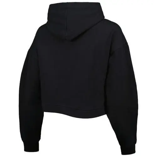 LUSSO Boston Celtics Layla World Tour Cropped Pullover Hoodie