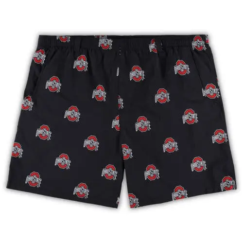 Columbia Ohio State Buckeyes Allover Print Omni-shade Shorts - Black