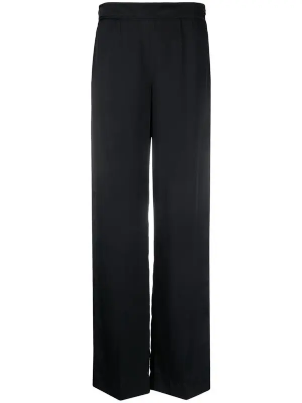 JIL SANDER High-waisted Straight-leg Trousers - Blue