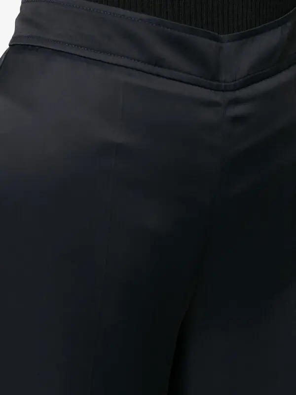 JIL SANDER High-waisted Straight-leg Trousers - Blue