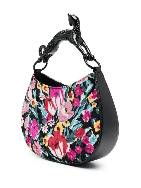 LANVIN Beaded Floral-print Tote Bag