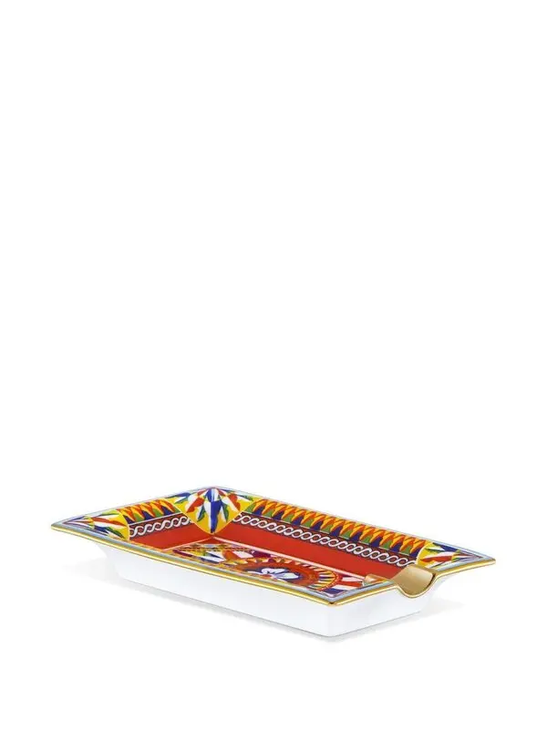 Dolce & Gabbana Abstract-pattern Porcelain Ash-tray