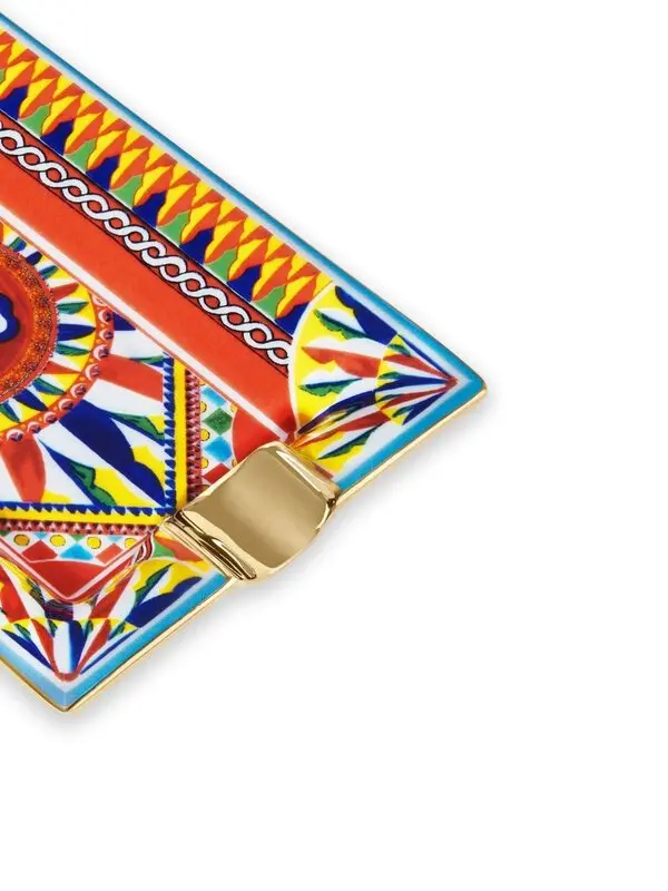 Dolce & Gabbana Abstract-pattern Porcelain Ash-tray
