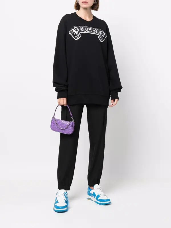 Philipp Plein Logo-print Sweatshirt - Black