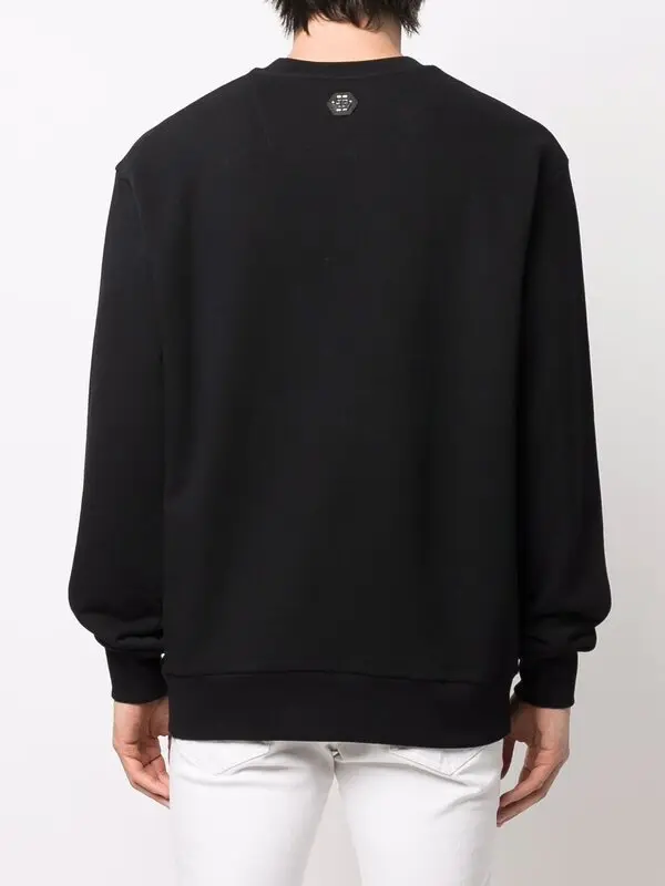 Philipp Plein Logo-print Sweatshirt - Black