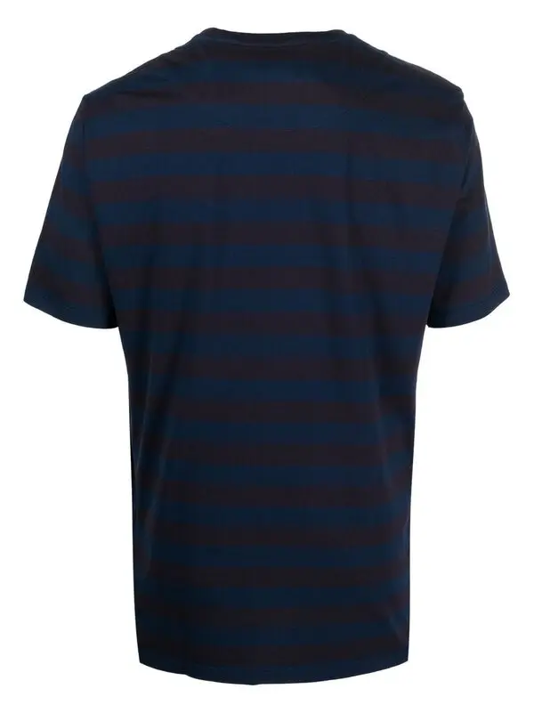 Orlebar Brown Nicolas Stripe-print Short-sleeve T-shirt - Blue