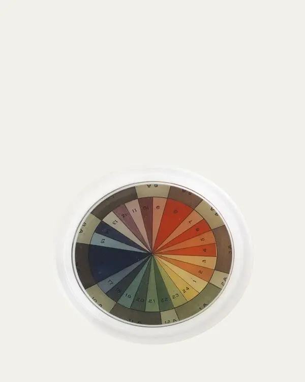 JOHN DERIAN Color Wheel Coaster - Multi