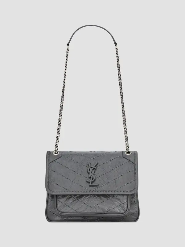 Saint Laurent Niki Baby Shoulder Bag - Storm