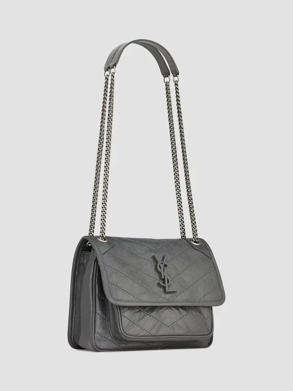 Saint Laurent Niki Baby Shoulder Bag - Storm