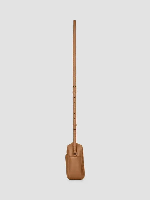 Saint Laurent Lou Camera Shoulder Bag - Cinnamon