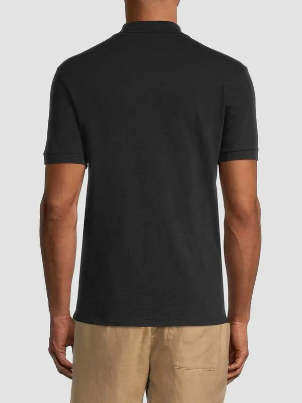 Vince Classic Polo Shirt - Black