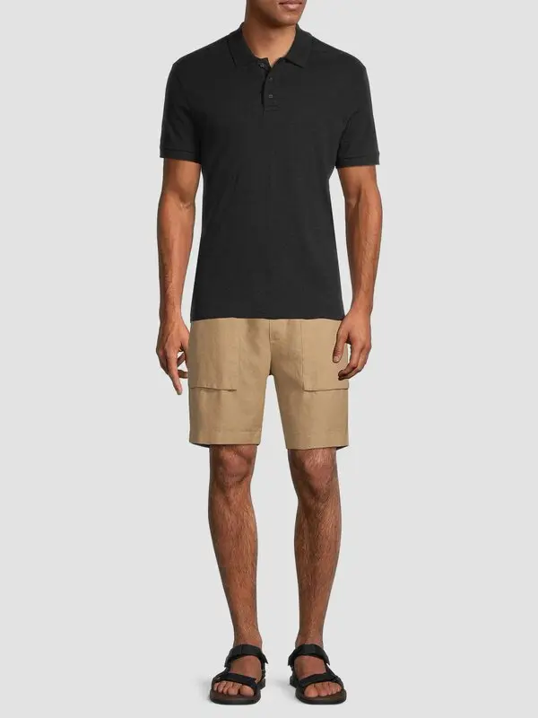 Vince Classic Polo Shirt - Black