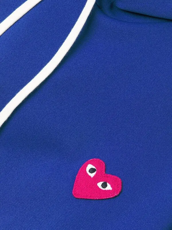 Play Comme Des Garcon Red Heart Pullover Hoodie Sweatshirt