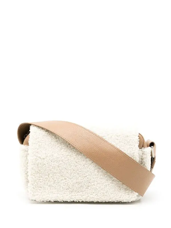 STUDIO CHOFAKIAN Shearling Crossbody Bag