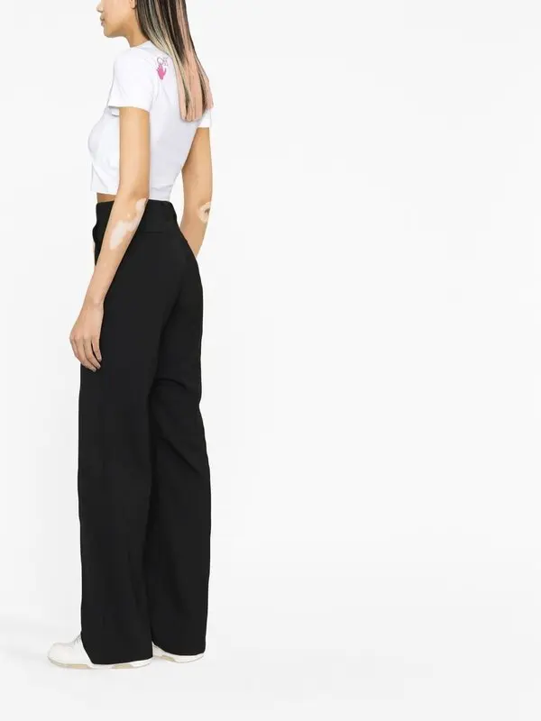 Off-White Tailored Bootcut Trousers