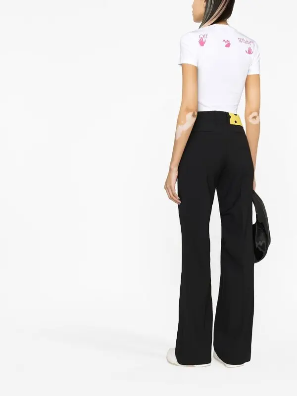 Off-White Tailored Bootcut Trousers