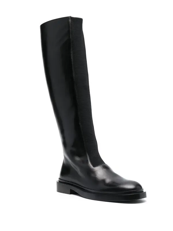 JIL SANDER Knee-high Leather Boots