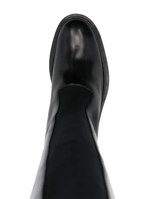 JIL SANDER Knee-high Leather Boots