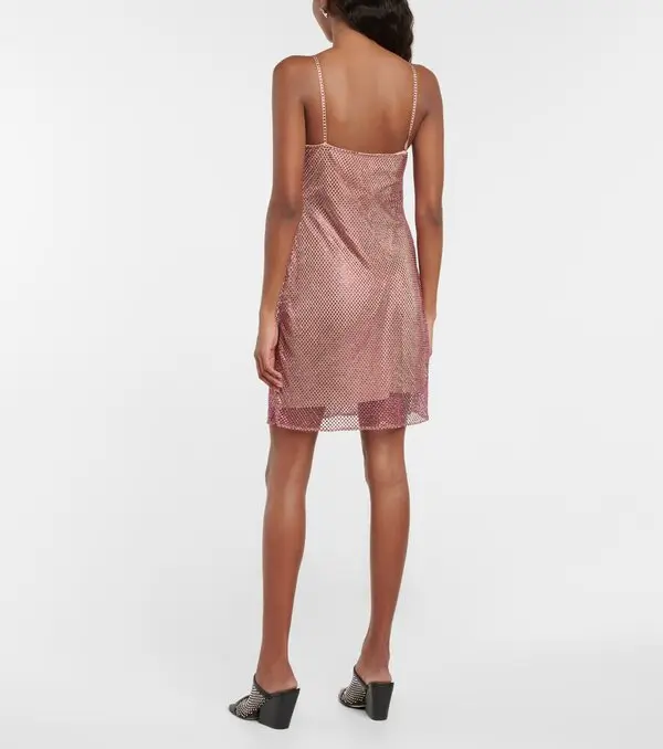 Stella McCartney Crystal-embellished Mini Dress