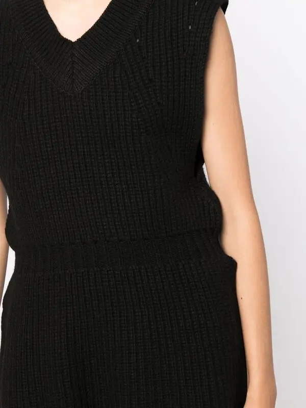 Goen.j Ribbed Wool-blend Vest