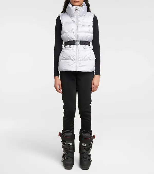 JETSET Clara Glam Puffer Vest - Silver