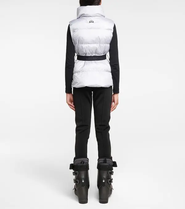 JETSET Clara Glam Puffer Vest - Silver