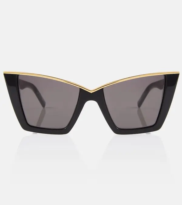 Saint Laurent Sl 570 Cat-eye Sunglasses - Black