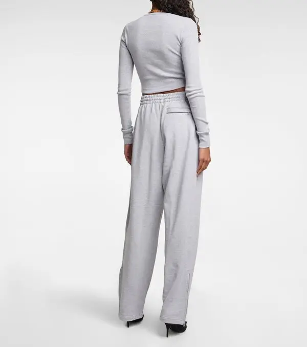 Wardrobe.NYC X Hailey Bieber Wide-leg Sweatpants - Grey