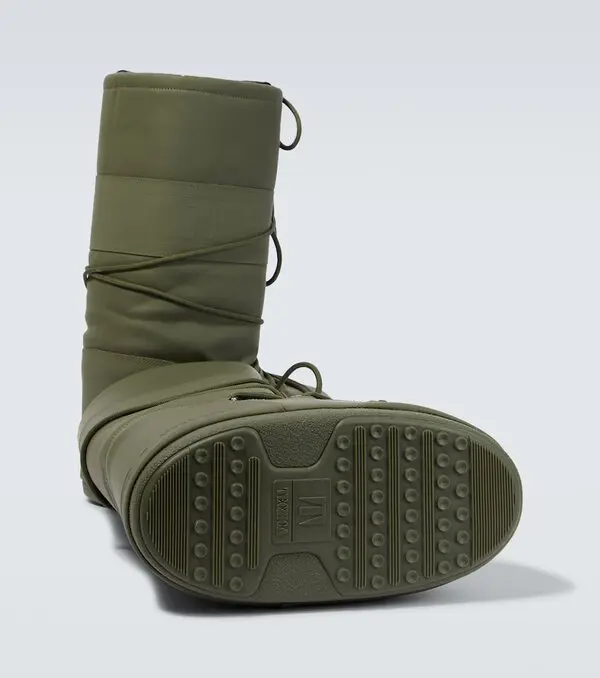 Moon Boot Icon Rubber Boots - Green