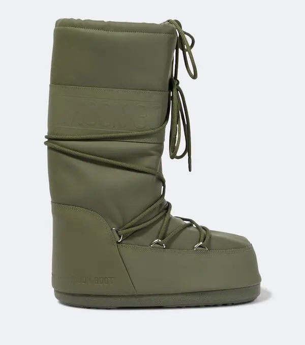 Moon Boot Icon Rubber Boots - Green