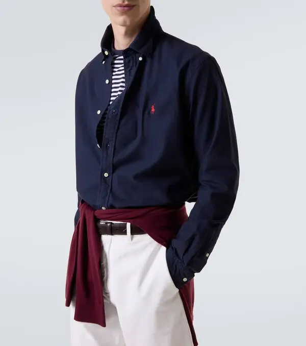 Polo Ralph Lauren Cotton Shirt - Blue