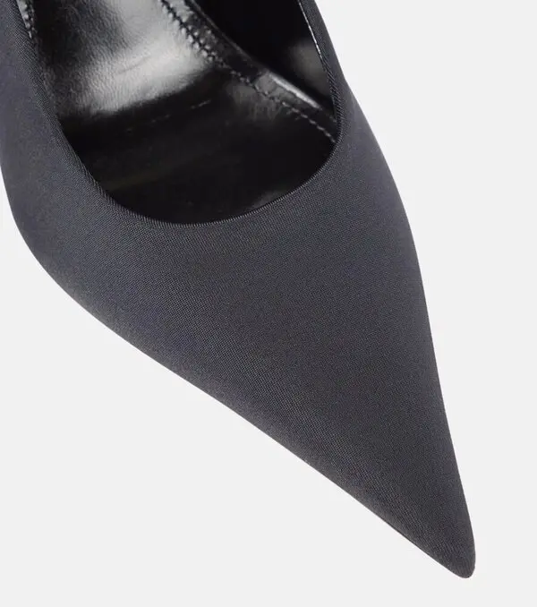Balenciaga Knife Jersey Pointed Toe High Heel Pumps