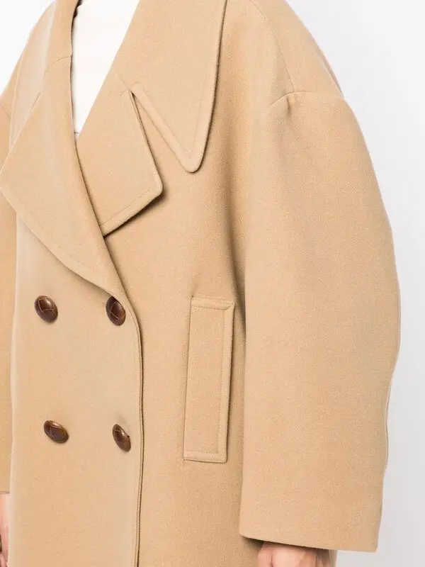 Goen.j Oversized Double-breasted Pea Coat