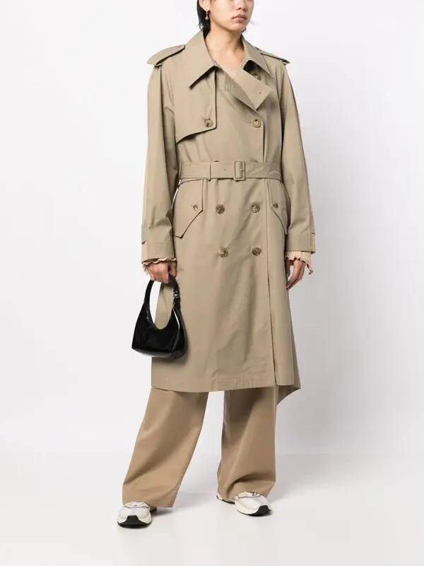 Goen.j Double-breasted Trench Coat
