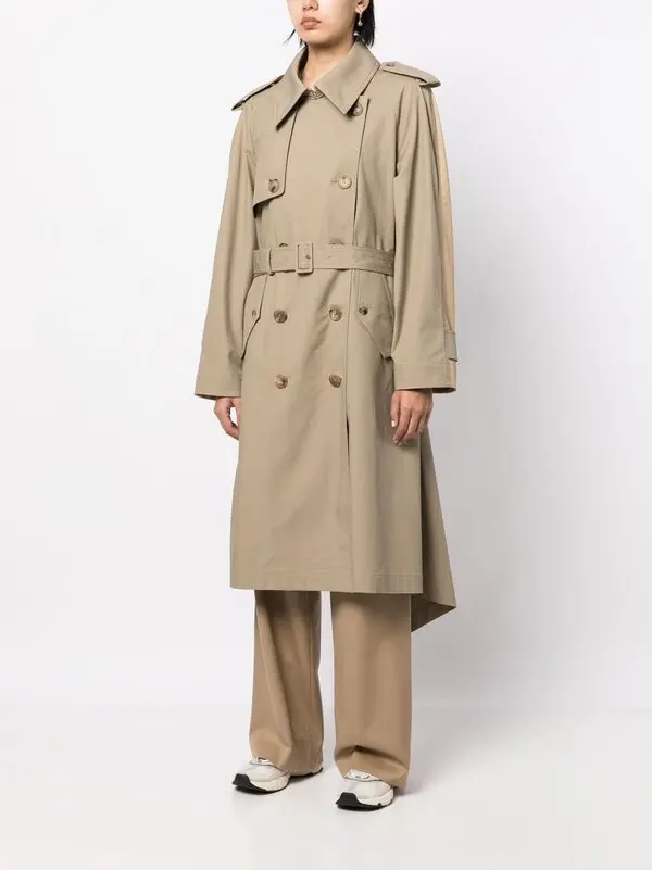 Goen.j Double-breasted Trench Coat
