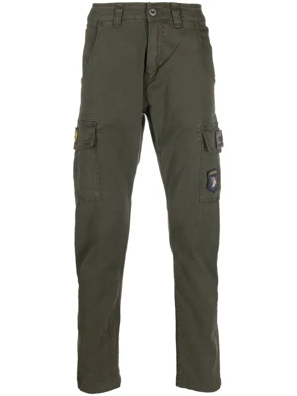Alpha Industries Logo Patch Cargo Trousers