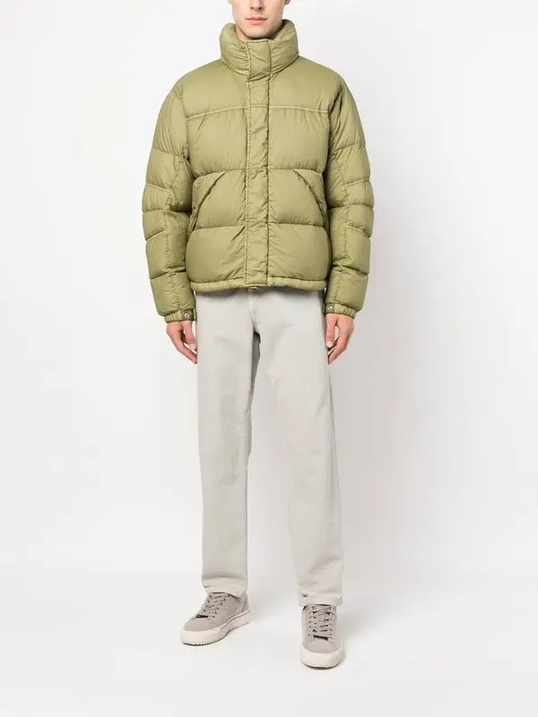 TEN C Feather-down Padded Puffer Jacket