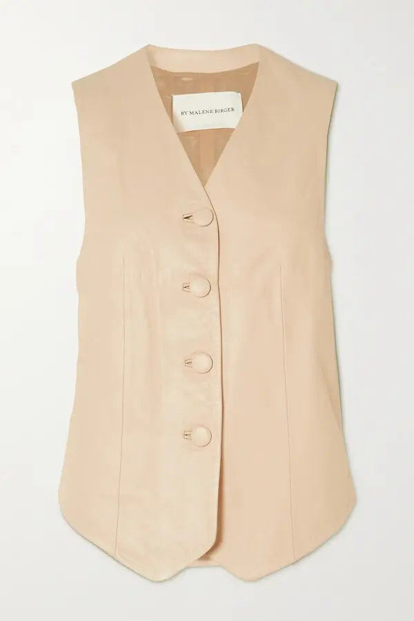 BY MALENE BIRGER Simonse Leather Vest