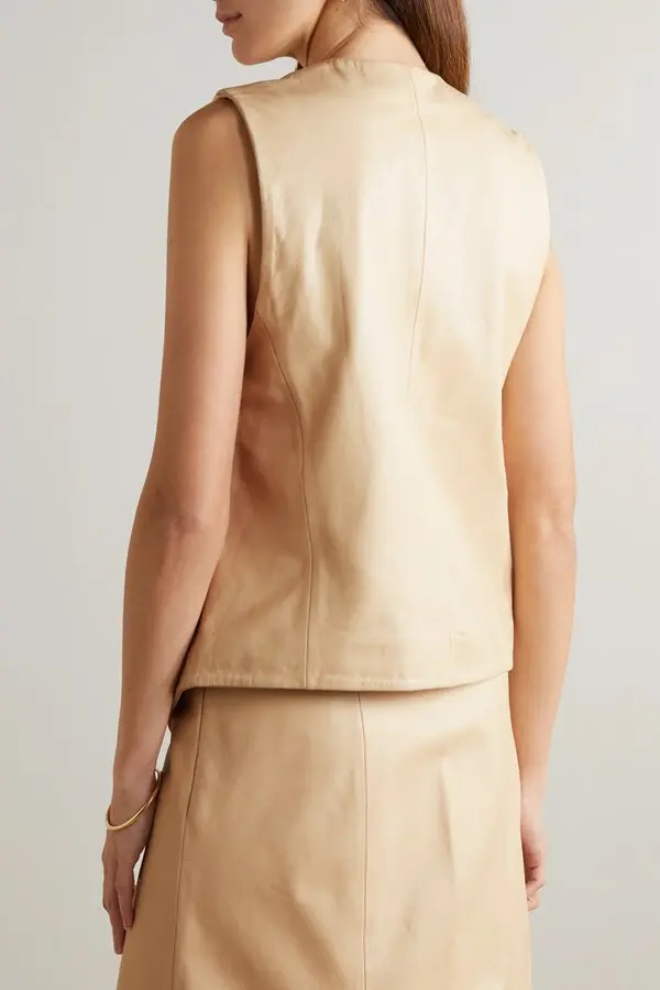 BY MALENE BIRGER Simonse Leather Vest