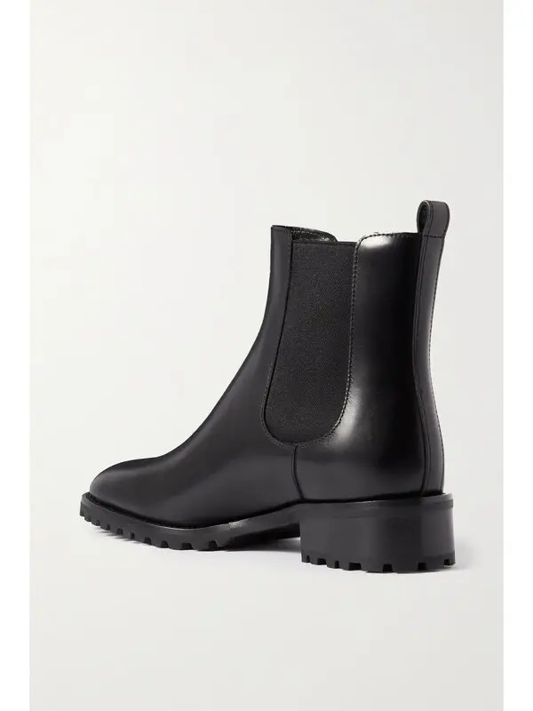 Manolo Blahnik Chelata 30 Leather Chelsea Boots